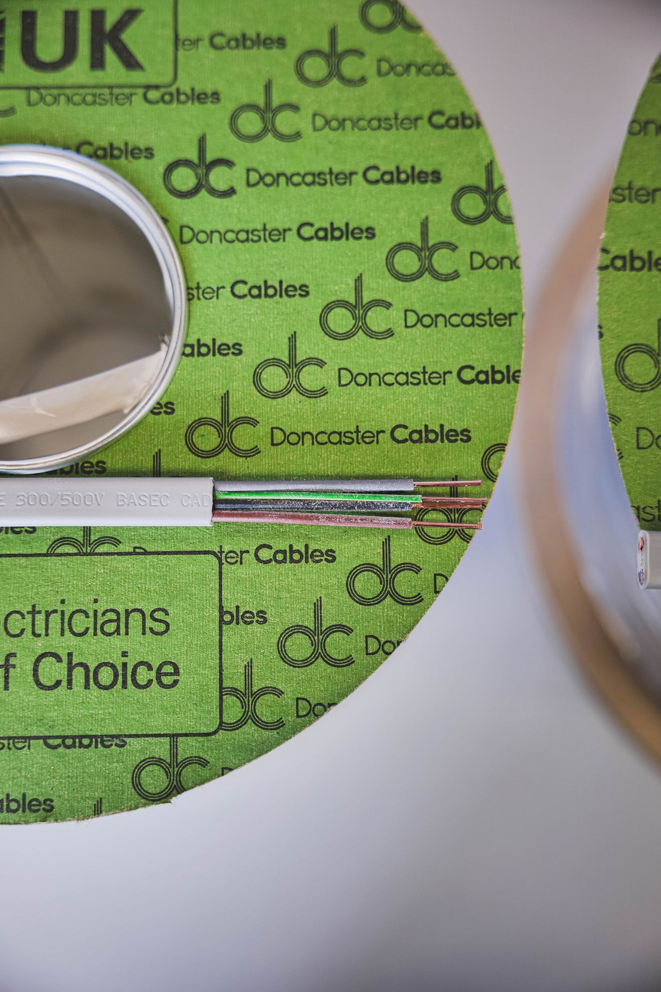 Doncaster Cables. Earthsure 2 x 1.5mm² (60 metre length)